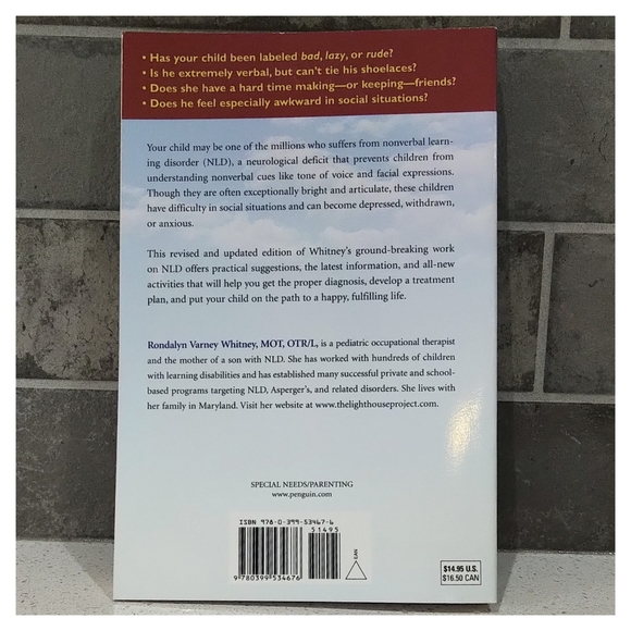 Rondalyn Varney Whitney | Other | Nonverbal Learning Disorder ...